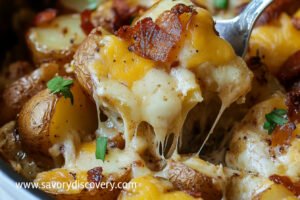 Cheesy Mississippi Mud Potatoes – Savory Discovery
