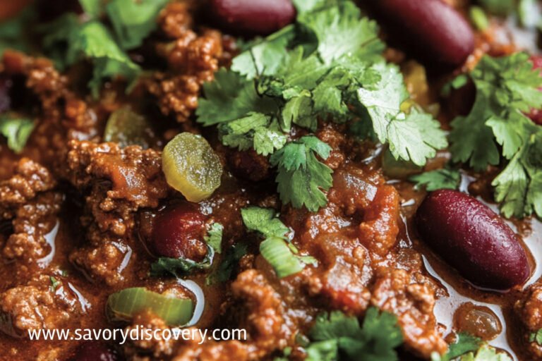 Chili Con Carne – Savory Discovery