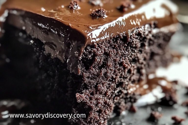 Midnight Fudge Cake – Savory Discovery