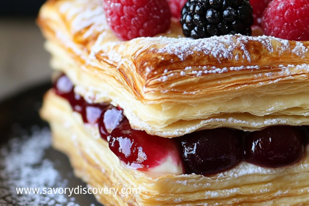 Puff Pastry Cake – Savory Discovery