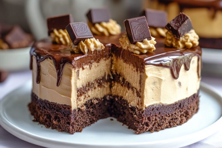 Chocolate Peanut Butter Cake – Savory Discovery