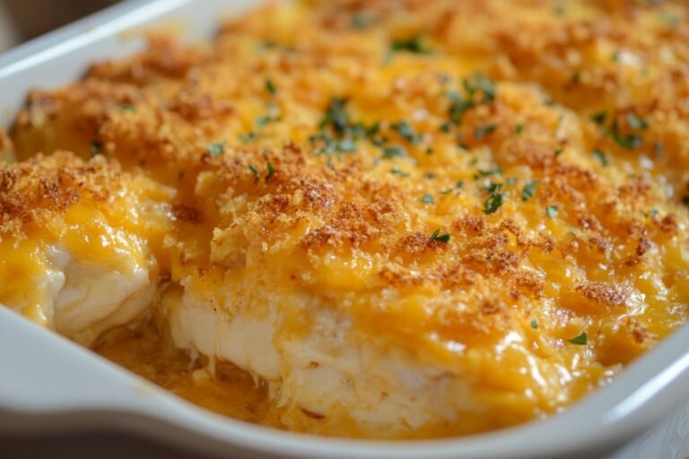 Crispy Cheddar Chicken Bake – Savory Discovery