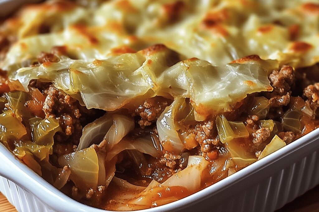 Cabbage and Beef Bake Recipe Delight – Savory Discovery