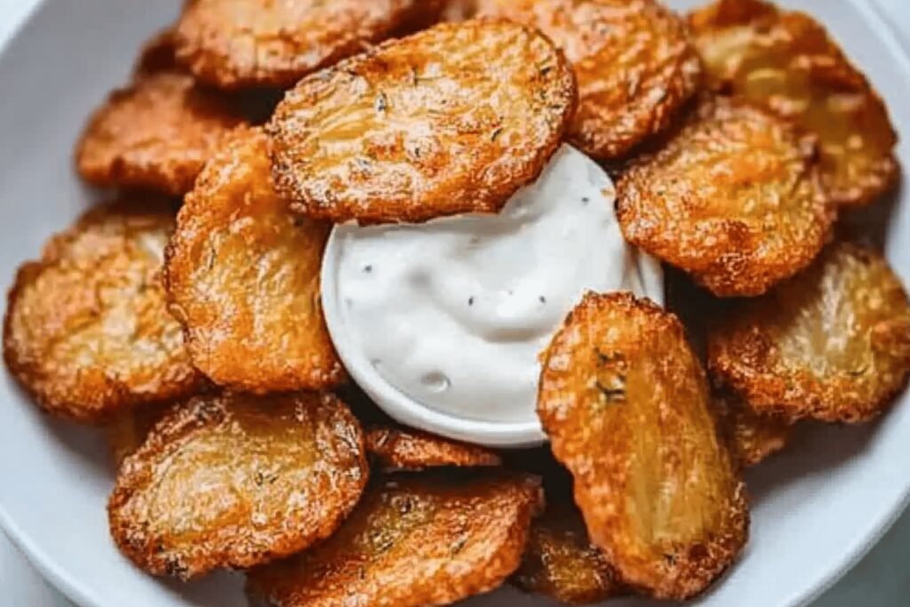 Crispy Homemade Fried Pickles Recipe - Savory Discovery