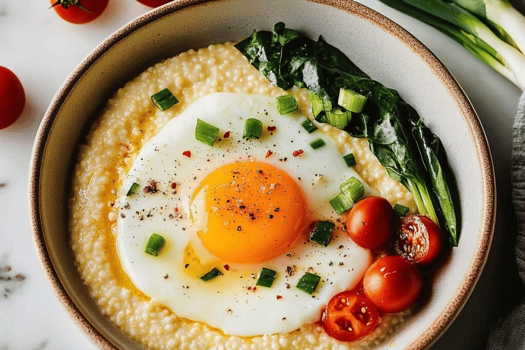 Grits and Eggs Recipe for Delicious Breakfast - Savory Discovery