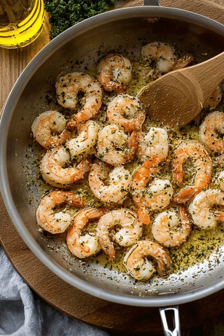 Cowboy Butter Shrimp Scampi Delight – Savory Discovery