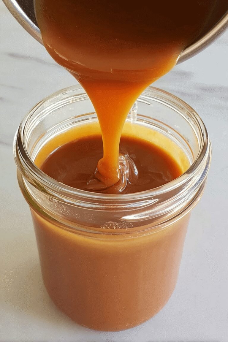 Easy Homemade Caramel Sauce in Minutes - Savory Discovery