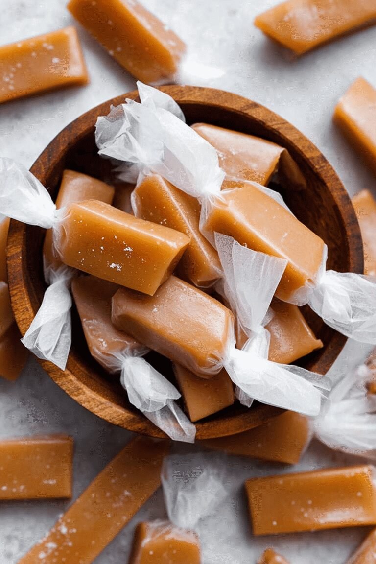 How to Make Soft Homemade Caramels for Gifts