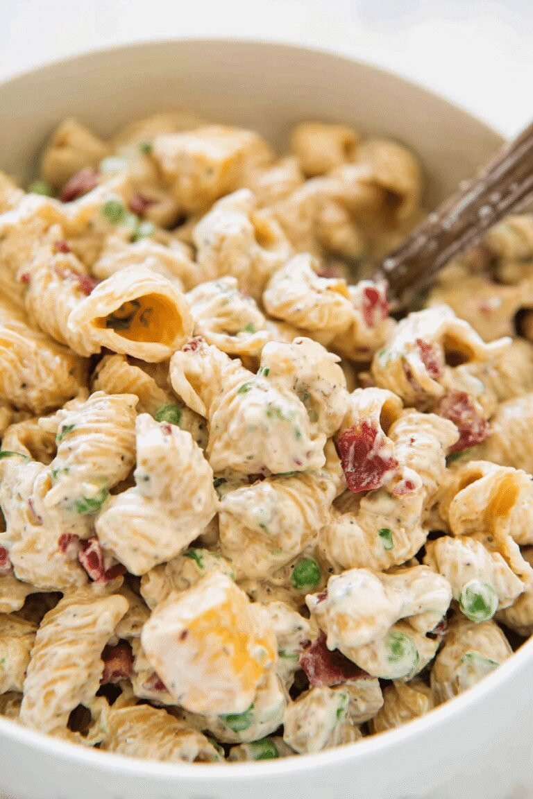 Creamy Bacon Ranch Pasta Salad Delight – Savory Discovery