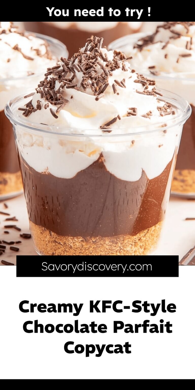 How to Make a Creamy KFC Chocolate Parfait at Home