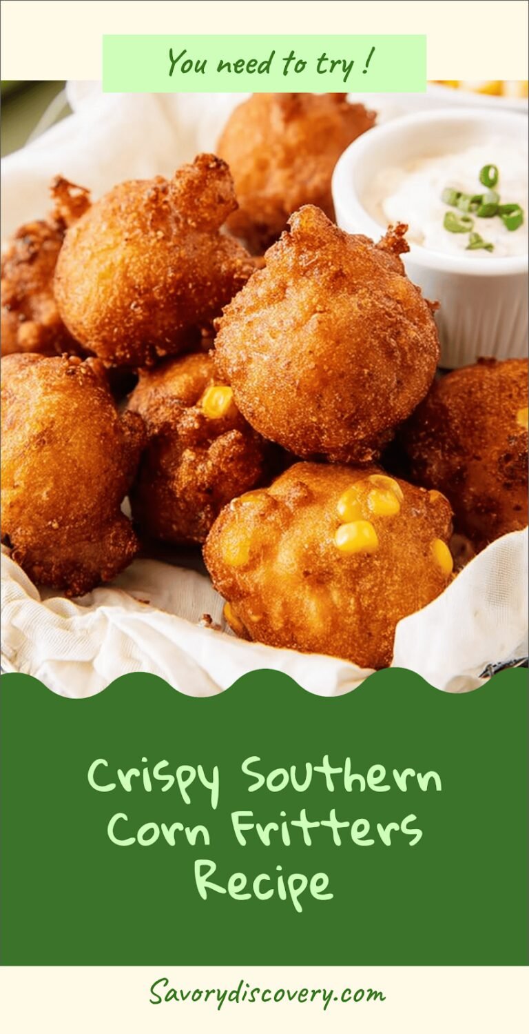 How to Make Crispy Southern Corn Fritters at Home