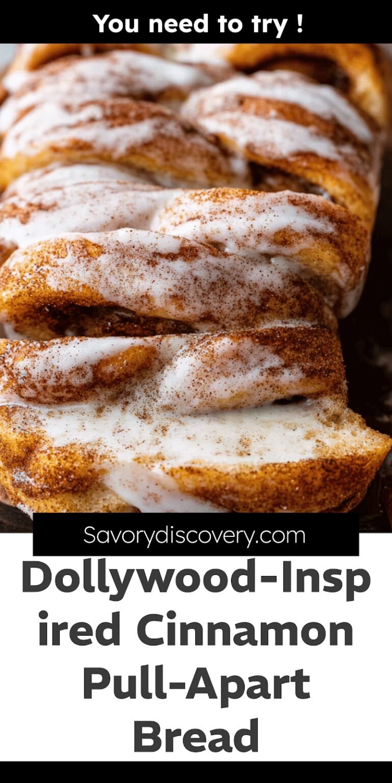 Dollywood-Inspired Cinnamon Pull-Apart Bread - Savory Discovery