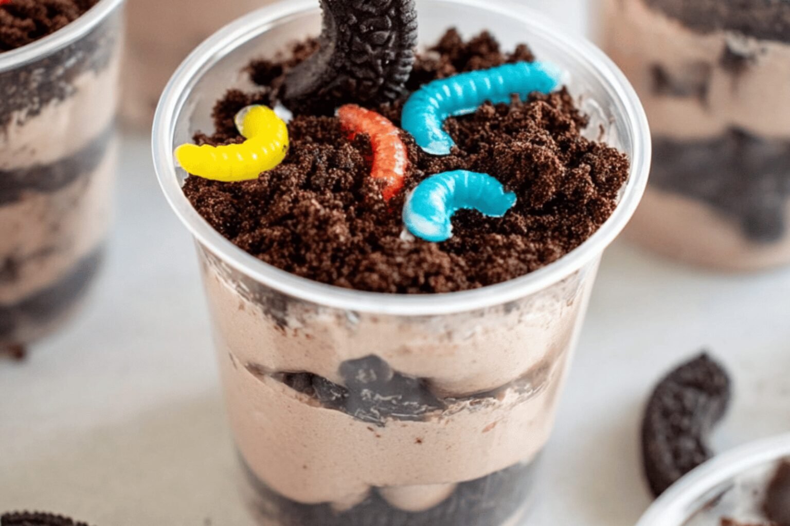 How to Make Dirt Pudding Cups Without an Oven