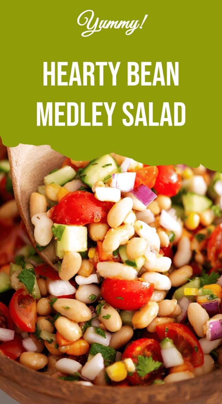 Hearty Bean Medley Salad - Savory Discovery