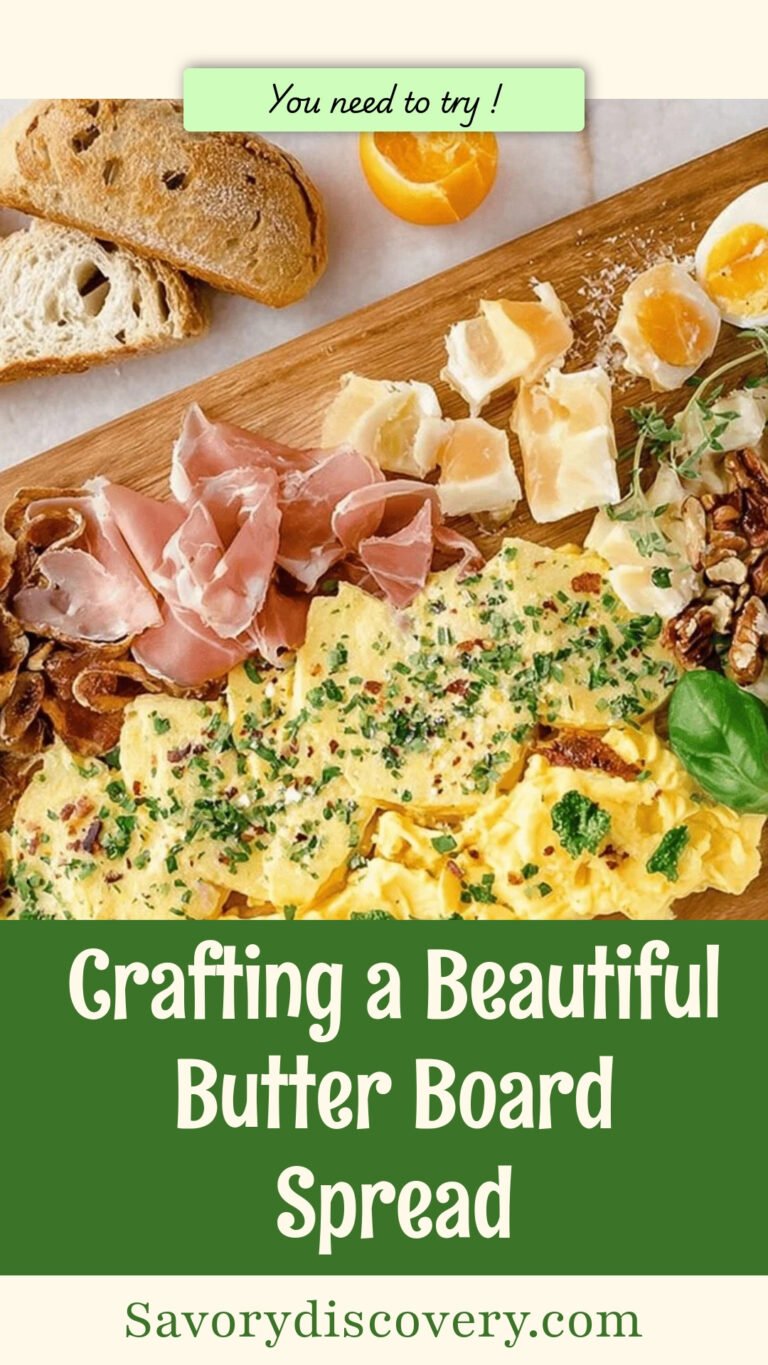 Crafting a Beautiful Butter Board Spread - Savory Discovery