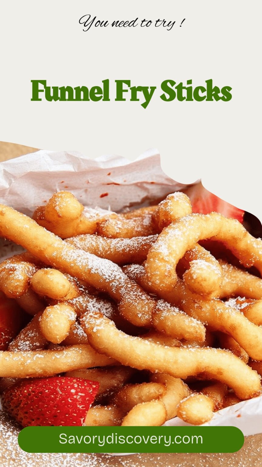 Crispy Funnel Cake Sticks You Can Make at Home