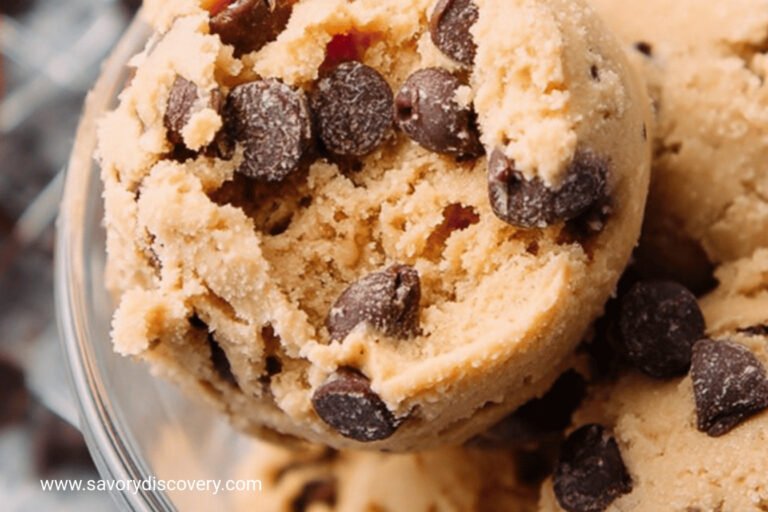 Safe-to-Eat Cookie Dough Delight – Savory Discovery