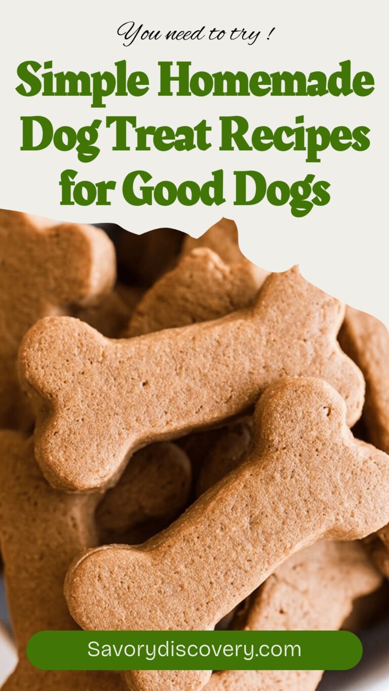 Easy Homemade Dog Treats Your Pup Will Love