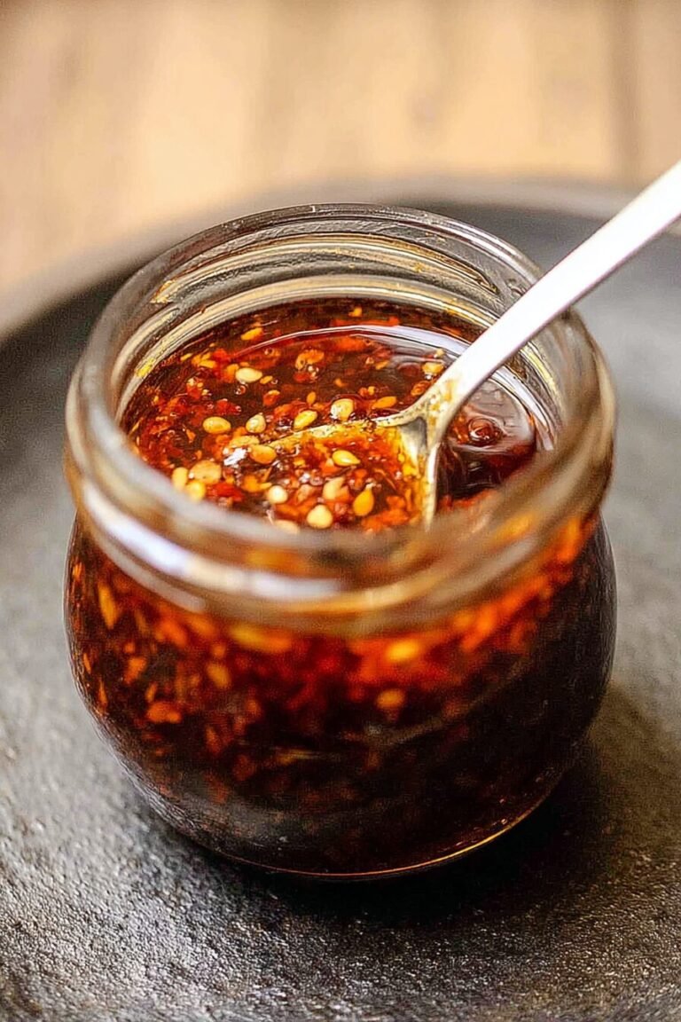 Spicy Garlic Chili Oil Recipe - Savory Discovery