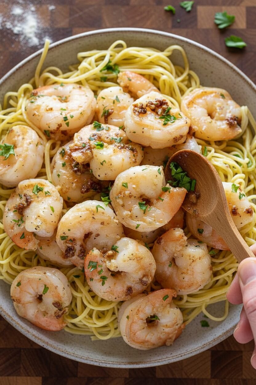 Easy Shrimp Scampi Linguine Recipe – Savory Discovery