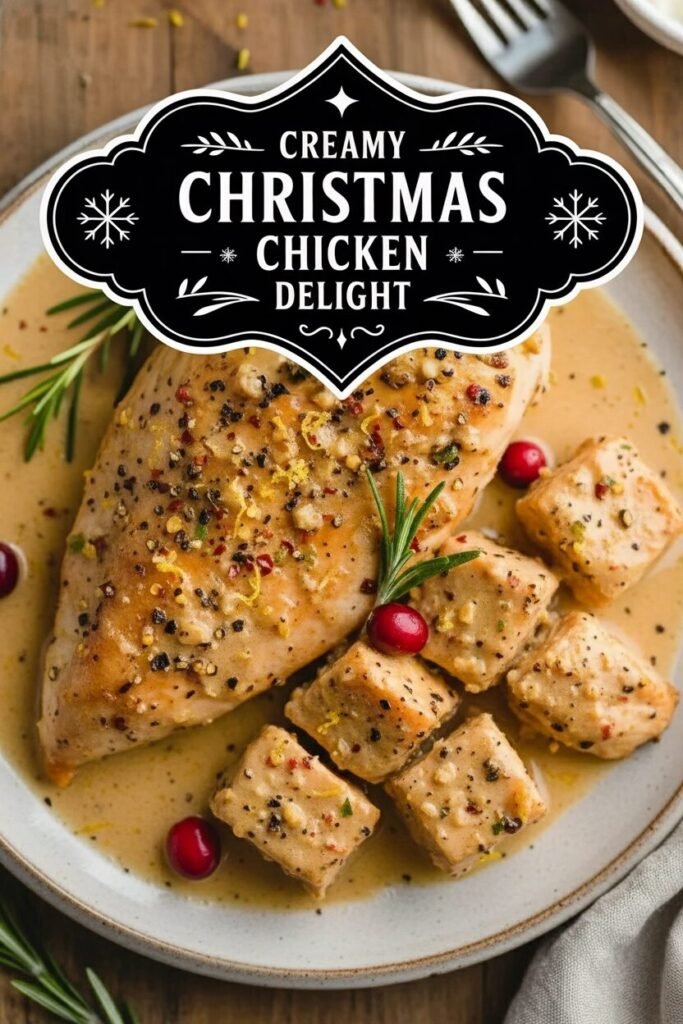 Creamy Christmas Chicken Delight - Savory Discovery