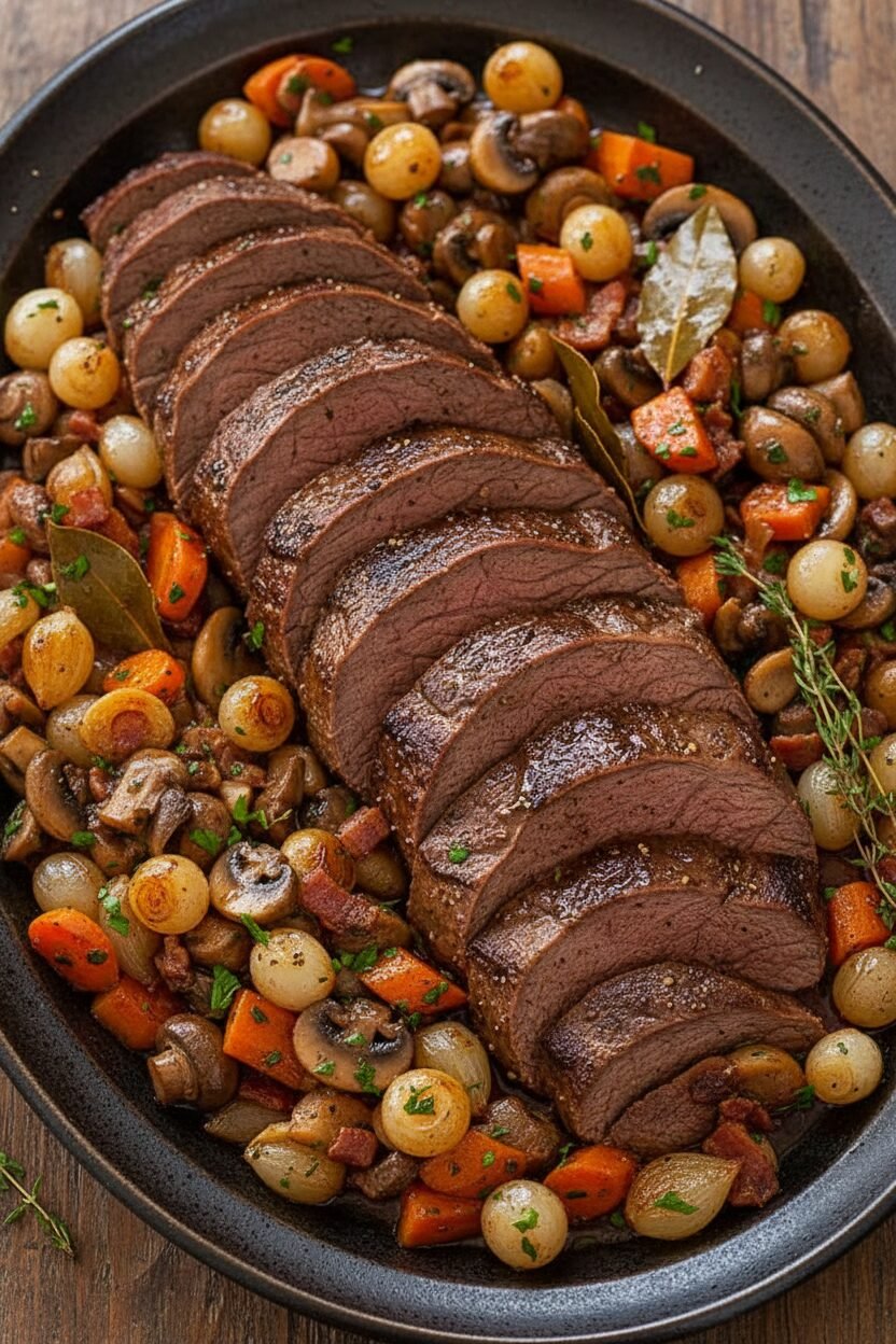 Festive Burgundy Beef Roast – Savory Discovery