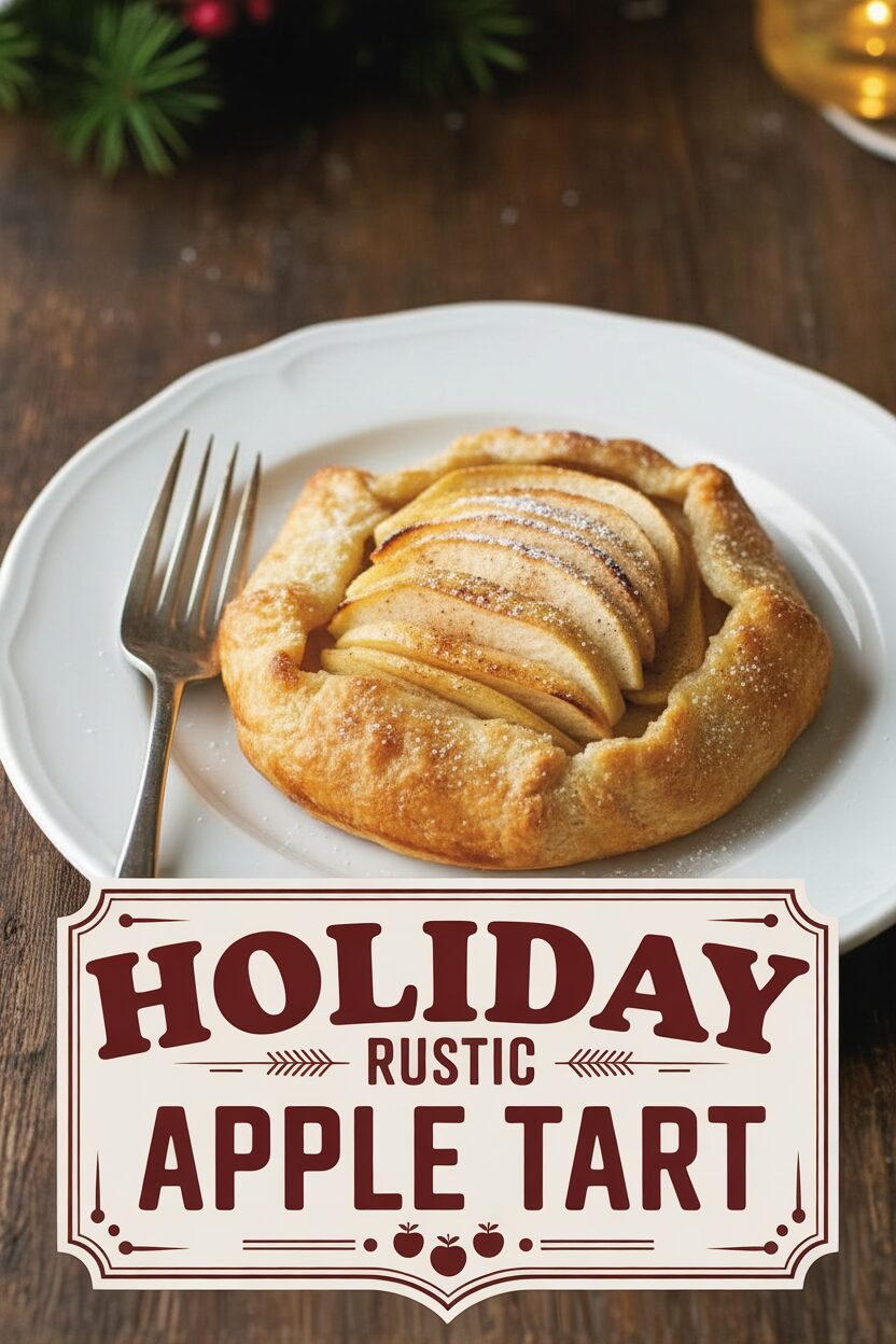 Holiday Rustic Apple Tart – Savory Discovery