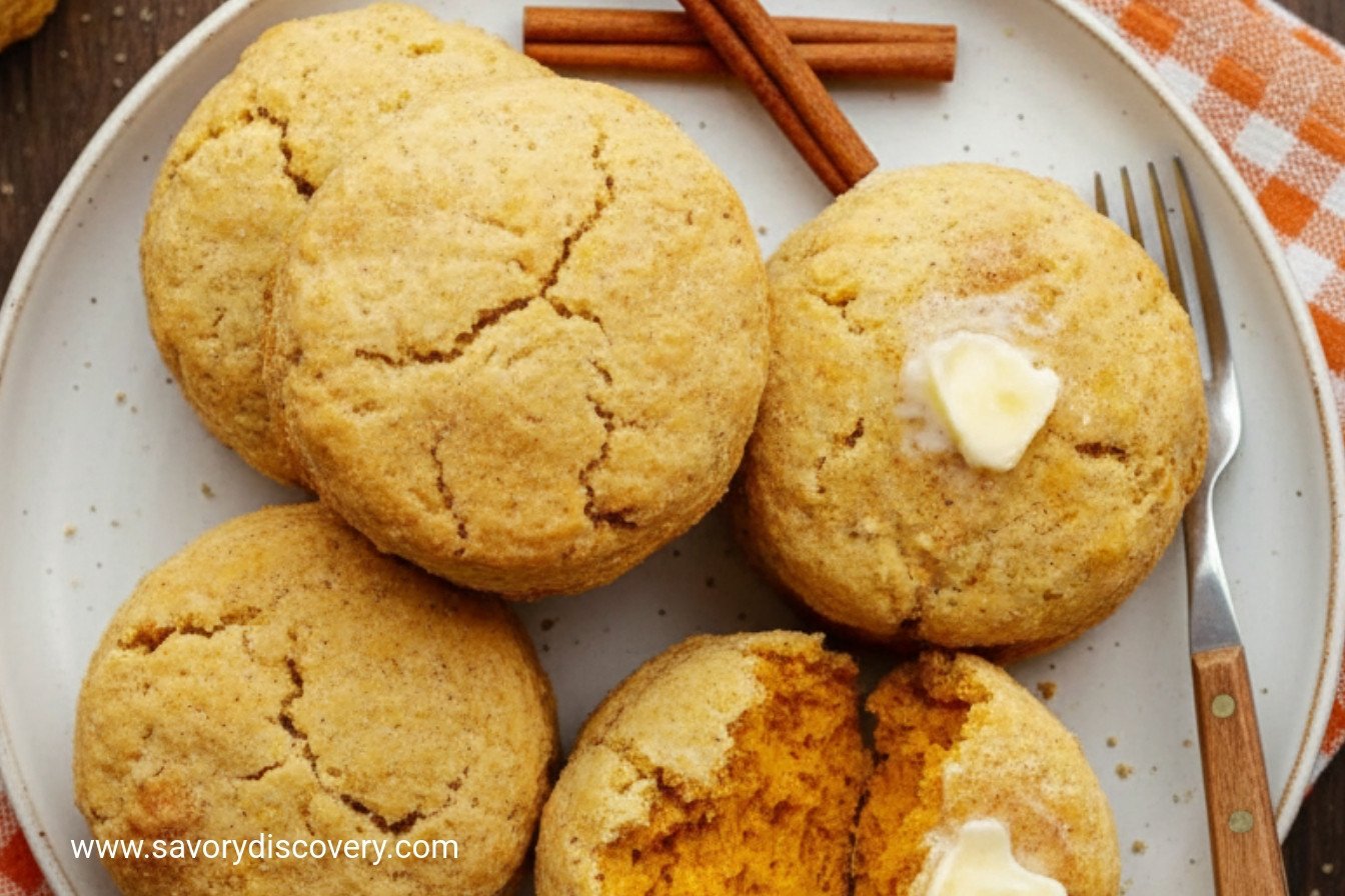 Spiced Sweet Potato Holiday Biscuits – Savory Discovery