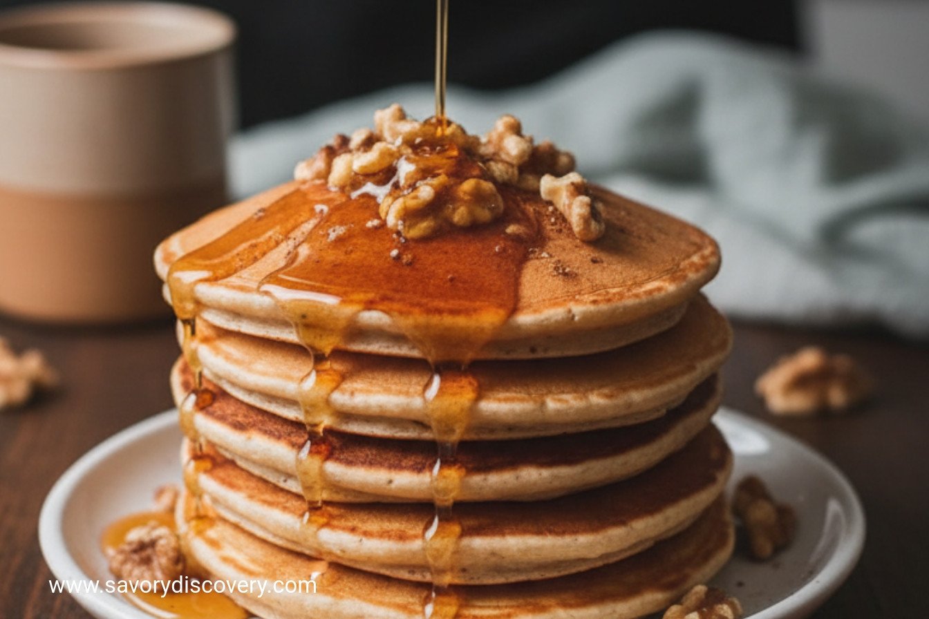 Fluffy Maple Syrup Pancakes for a Cozy Breakfast