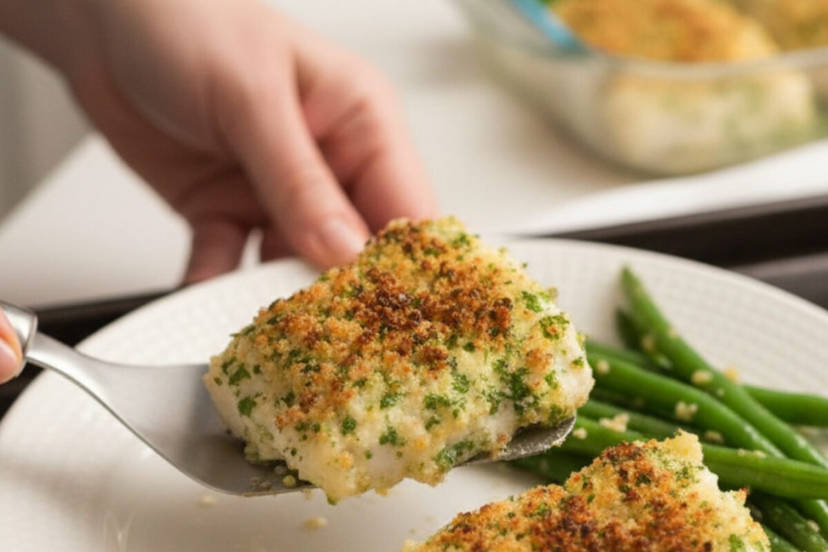 Lemon Panko Crusted Baked Cod - Savory Discovery