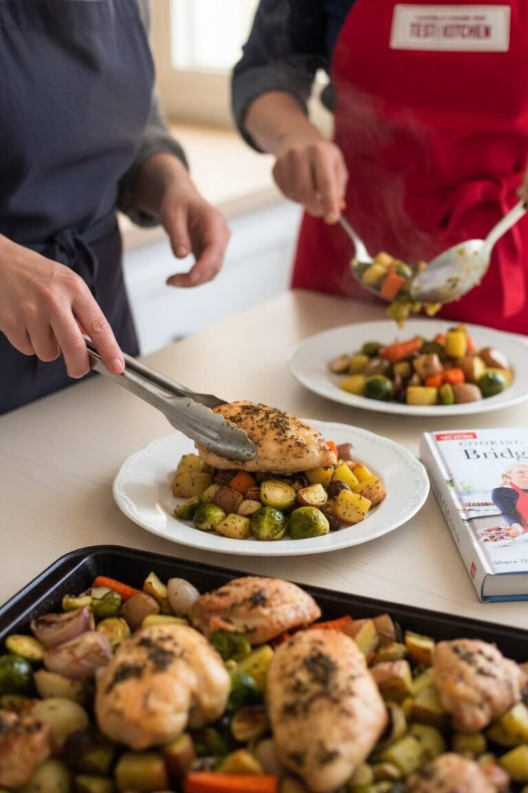 Roasted Chicken and Root Vegetables in One Pan - Savory Discovery
