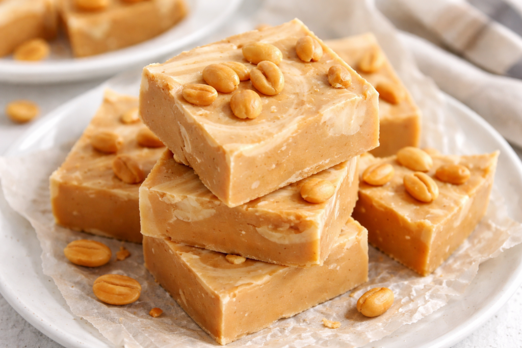 How to Make Creamy Peanut Butter Marshmallow Fudge
